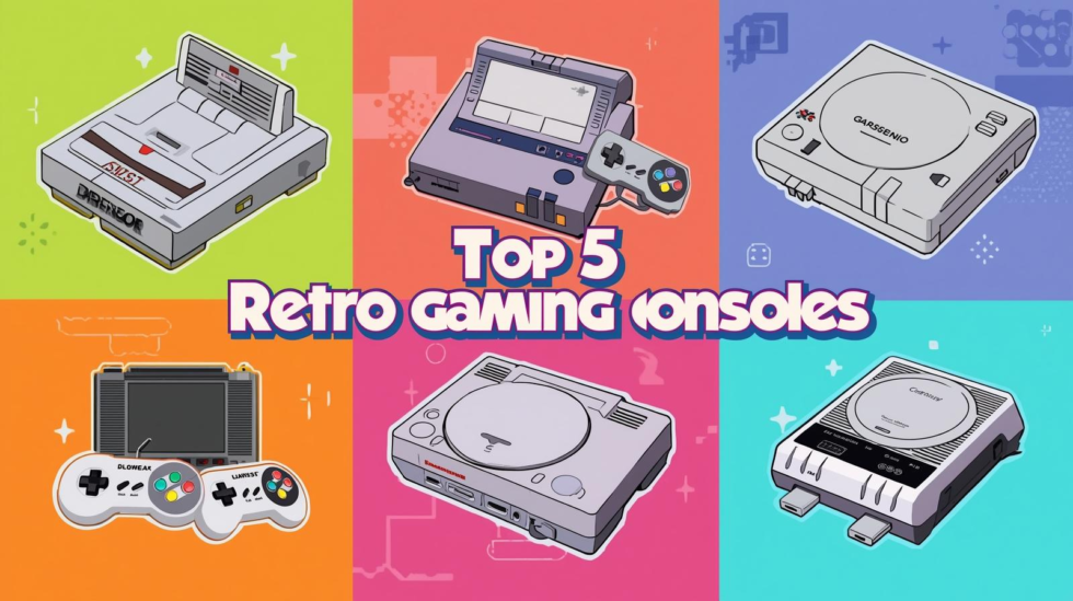 Top 5 Retro video game console - Smartdeals4u.com